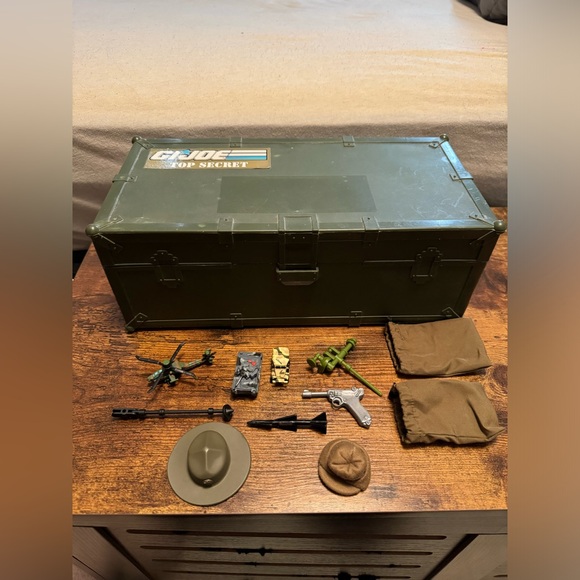 Other | Vintage Gi Joe Hall Of Fame Official Footlocker | Poshmark